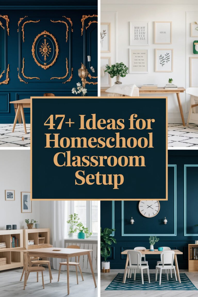 47+ Inspiring Ideas for Homeschool Classroom Setup in Living Room ...