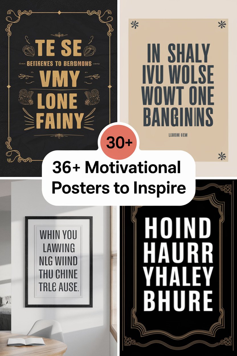 36+ Featured Motivational Posters to Inspire Your Journey – Home ...