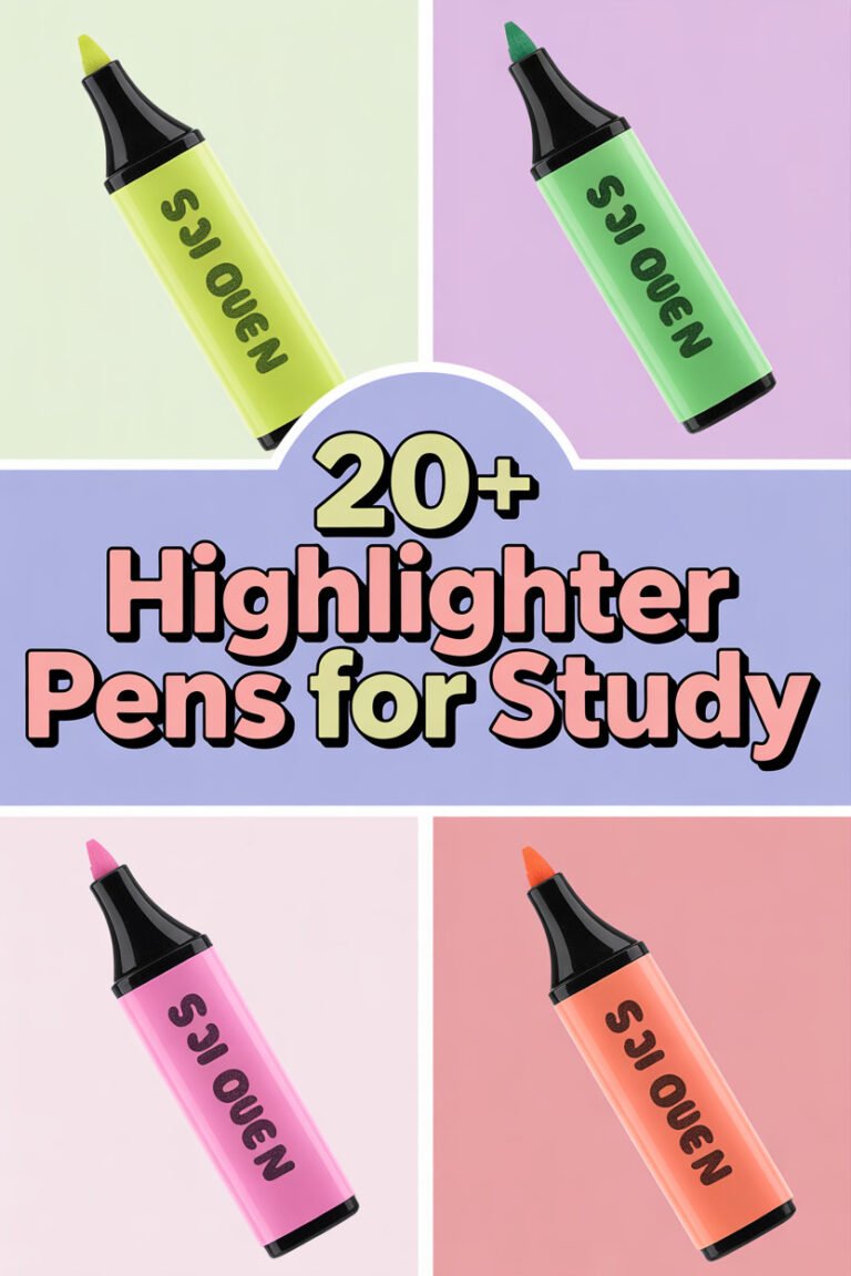 20+ Highlighter Pens to Brighten Your Study Time – Home Decoration on ...