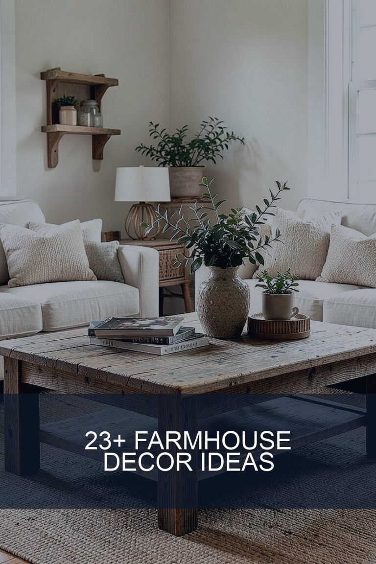 23+ farmhouse decor ideas for cozy homes – Home Decoration on Ostrali.com