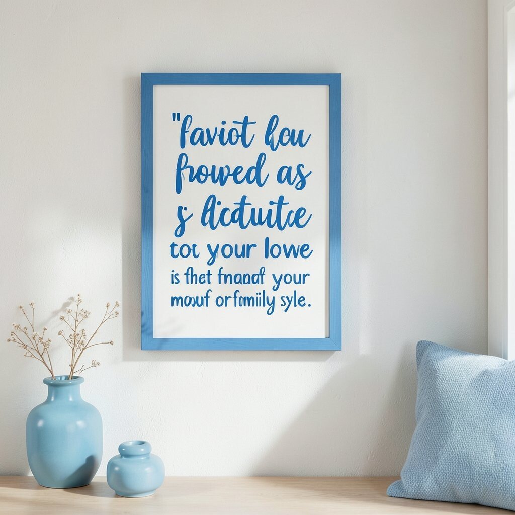 21+ Blue Wall Art Ideas To Brighten Your Space – Home Decoration on ...