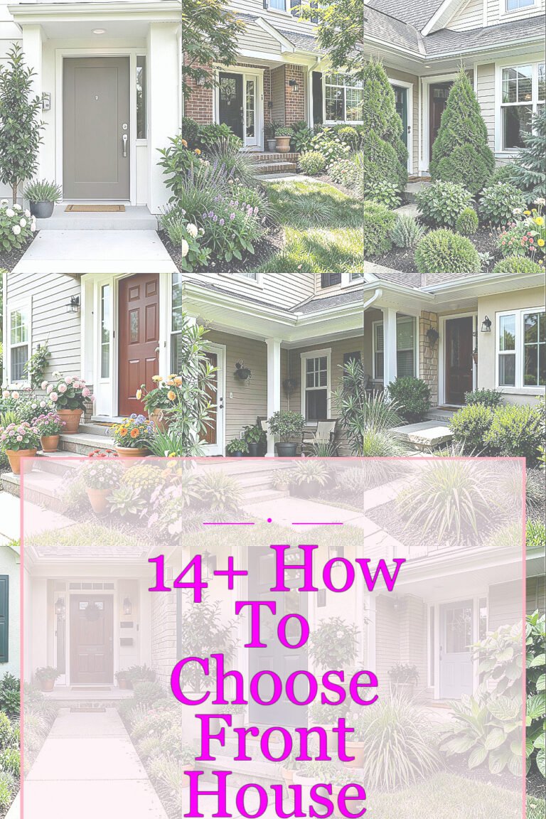 14+ How To Choose The Right Plants For Your Front House For A Welcoming ...