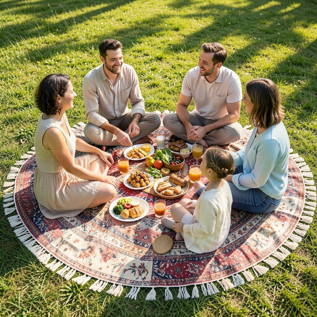 22+ Picnic Blanket Ideas For Fun Outdoor Days – Home Decoration on ...