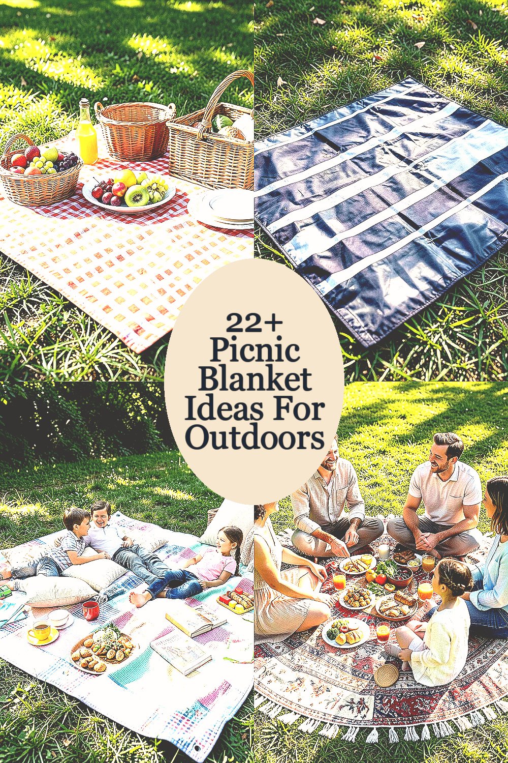 22+ Picnic Blanket Ideas For Fun Outdoor Days – Home Decoration on ...