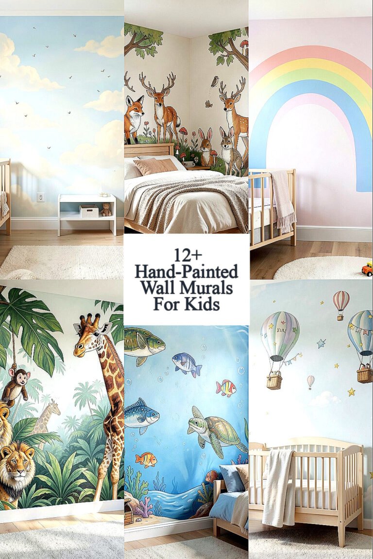 12+ Hand-painted Plaster Wall Murals For Children’s Rooms Ideas – Home ...