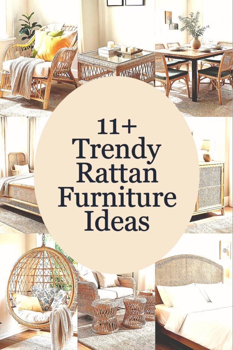 11+ Trendy Rattan Furniture Ideas To Refresh Your Space – Home ...