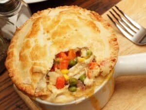 What to Serve with a Chicken Pot Pie?