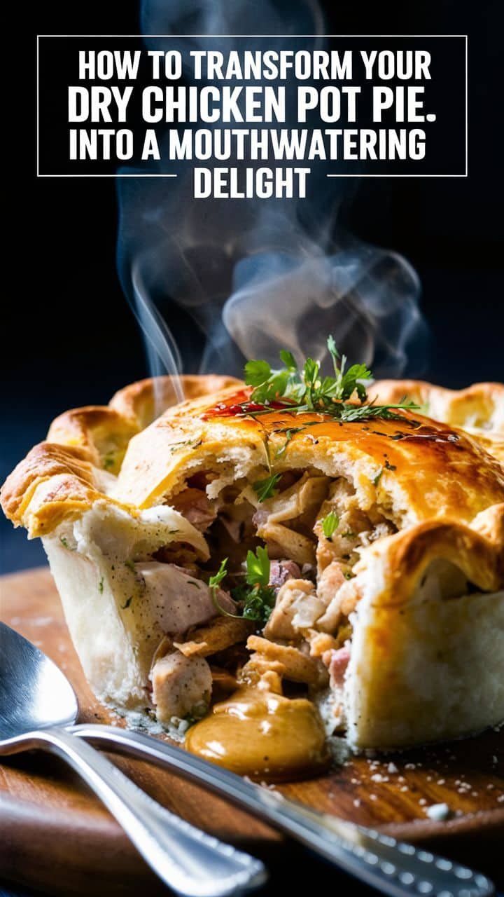 How to Transform Your Dry Chicken Pot Pie into a Mouthwatering Delight