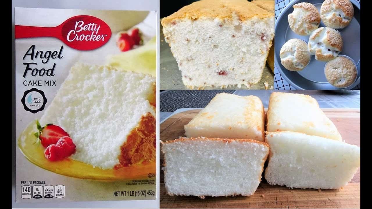How to wrap angel food cake