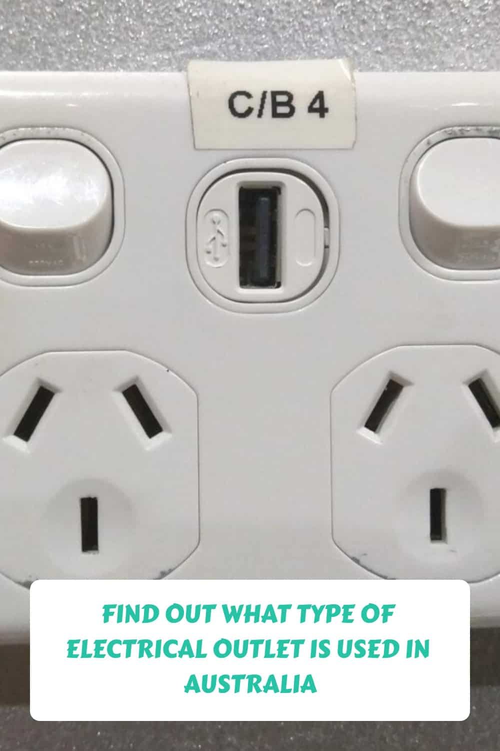 Find Out What Type of Electrical Outlet is Used in Australia