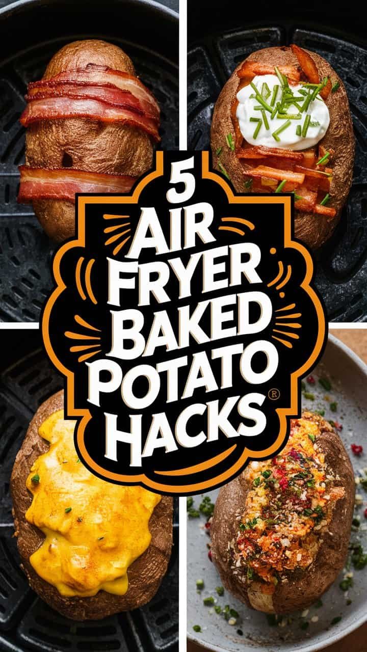 5 Air Fryer Baked Potato Hacks (+ 5 Recipes)That Will Blow Your Mind ...