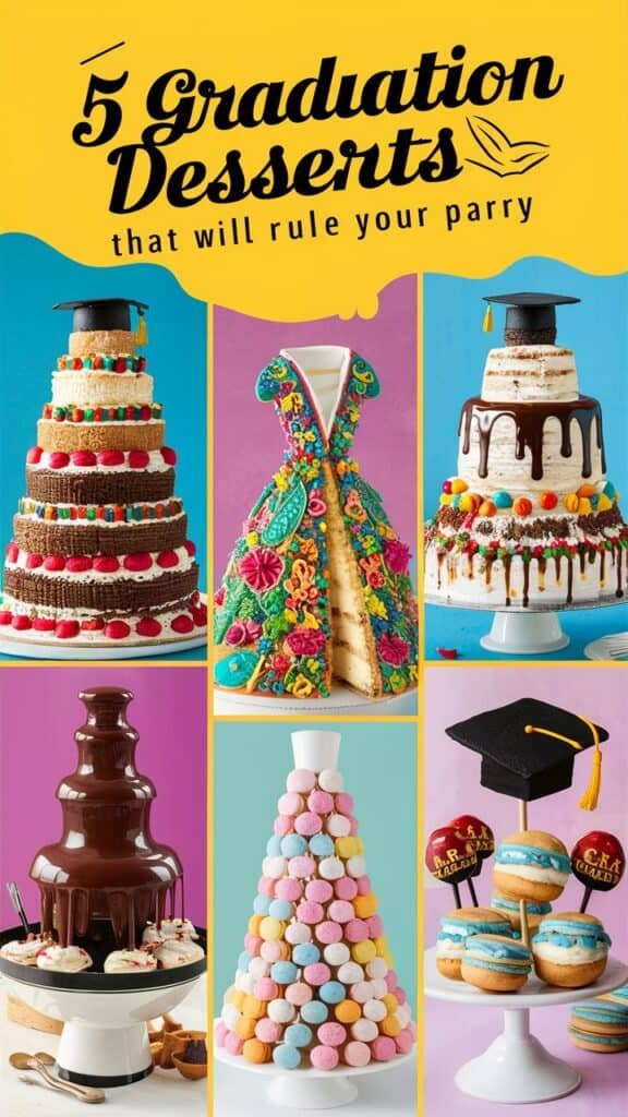 5 Graduation Desserts That Will Rule Your Party