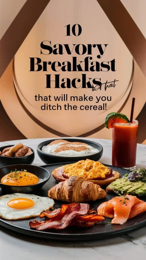 10 Savory Breakfast Hacks That Will Make You Ditch the Cereal!
