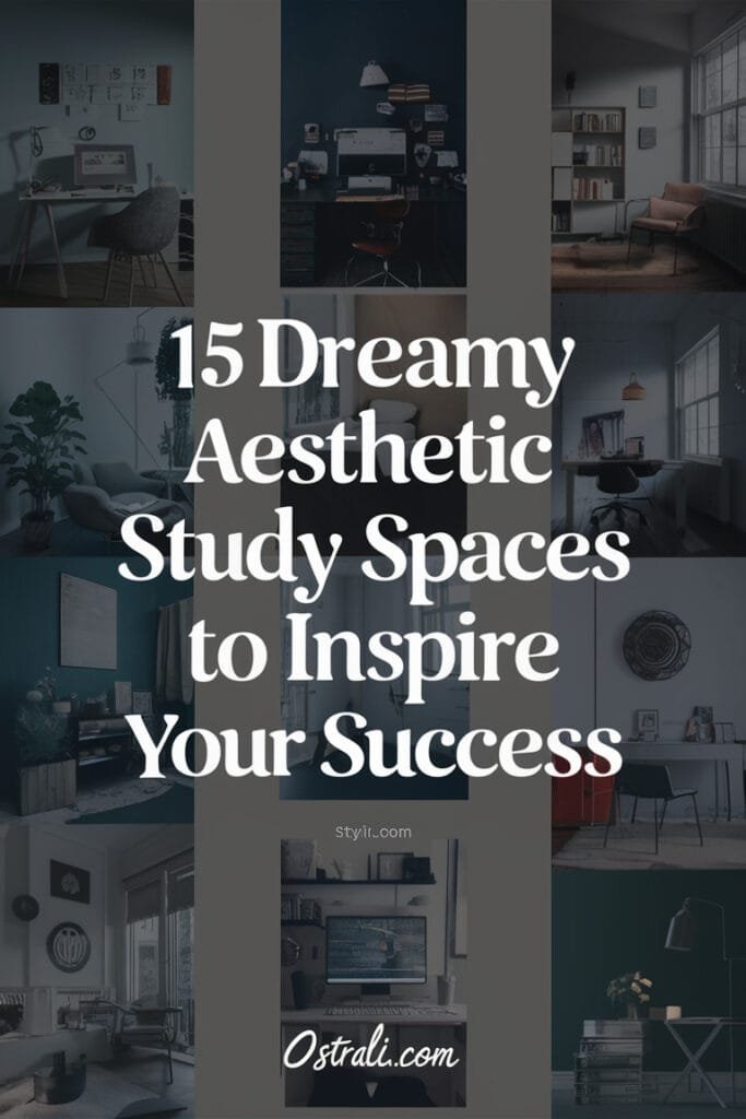 15 Dreamy Aesthetic Study Spaces to Inspire Your Success