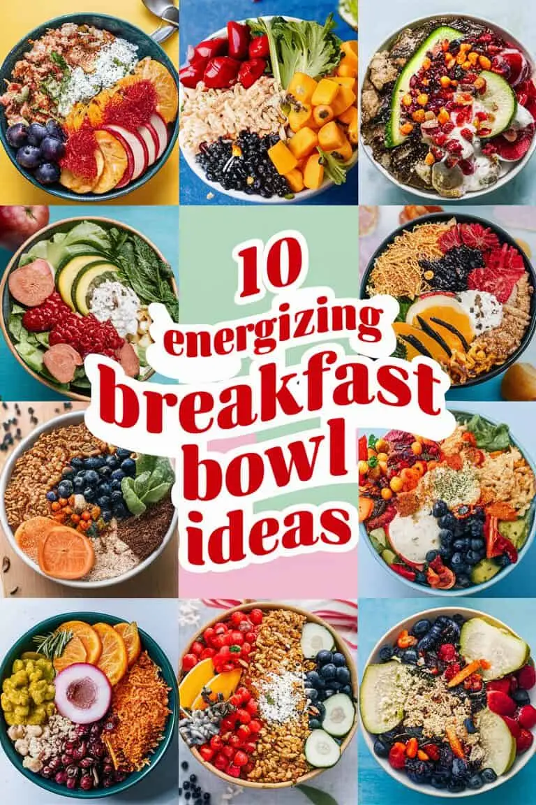 30 Energizing Breakfast Bowl Ideas to Power Up Your Morning!