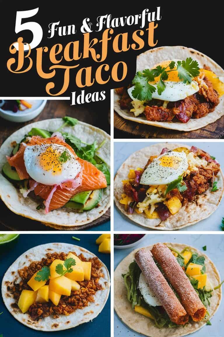 15 Fun & Flavorful Breakfast Taco Ideas to Jumpstart Your Morning!