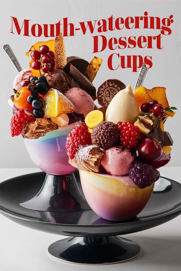 3 Dessert Cups Ideas to Make Your Mouth Water (and Your Friends Jealous!)