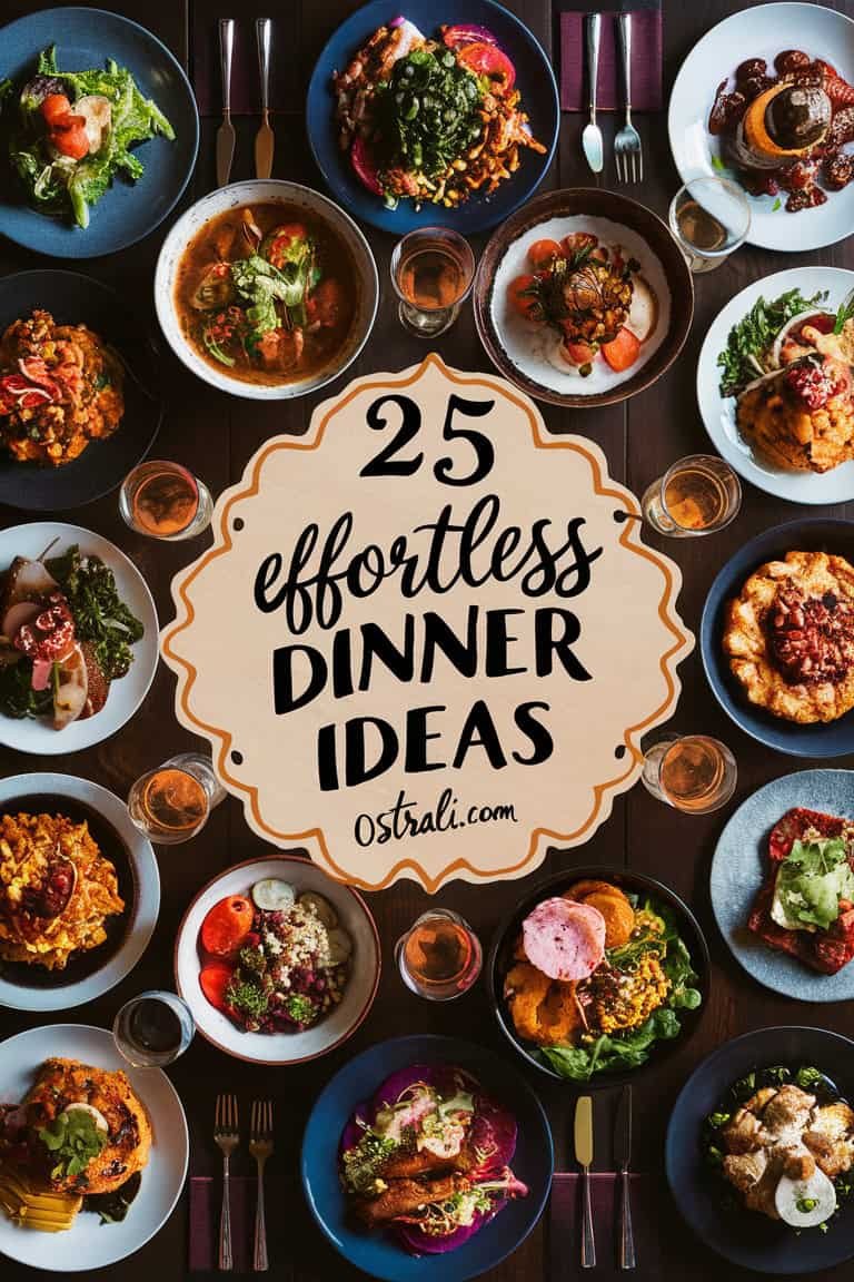 25 Effortless Dinner Ideas That'll Make You Feel Like a Kitchen Goddess