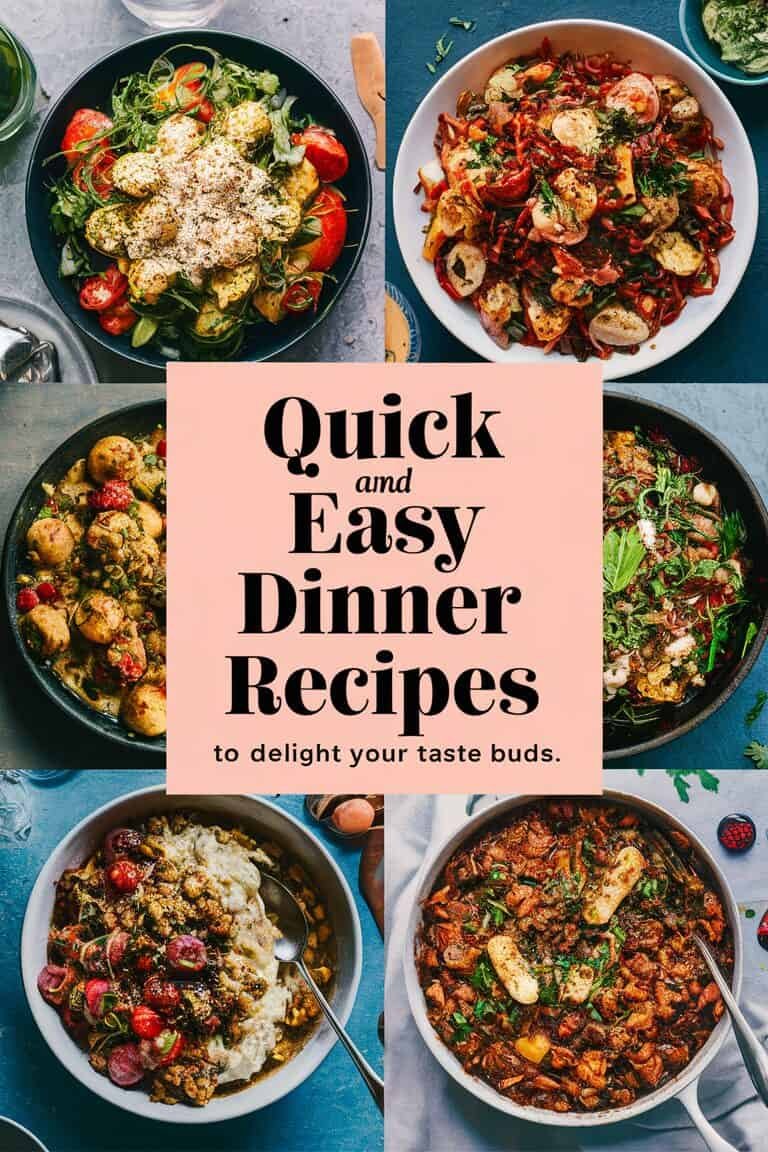 20+ Quick and Easy Dinner Recipes to Delight Your Taste Buds - Ostrali.com