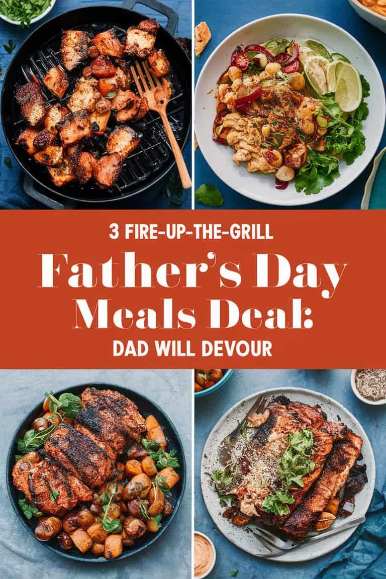 3 Fire-Up-the-Grill Father's Day Meals Dad Will Devour