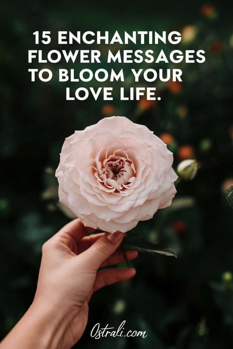 15 Enchanting Flower Messages to Bloom Your Love Life