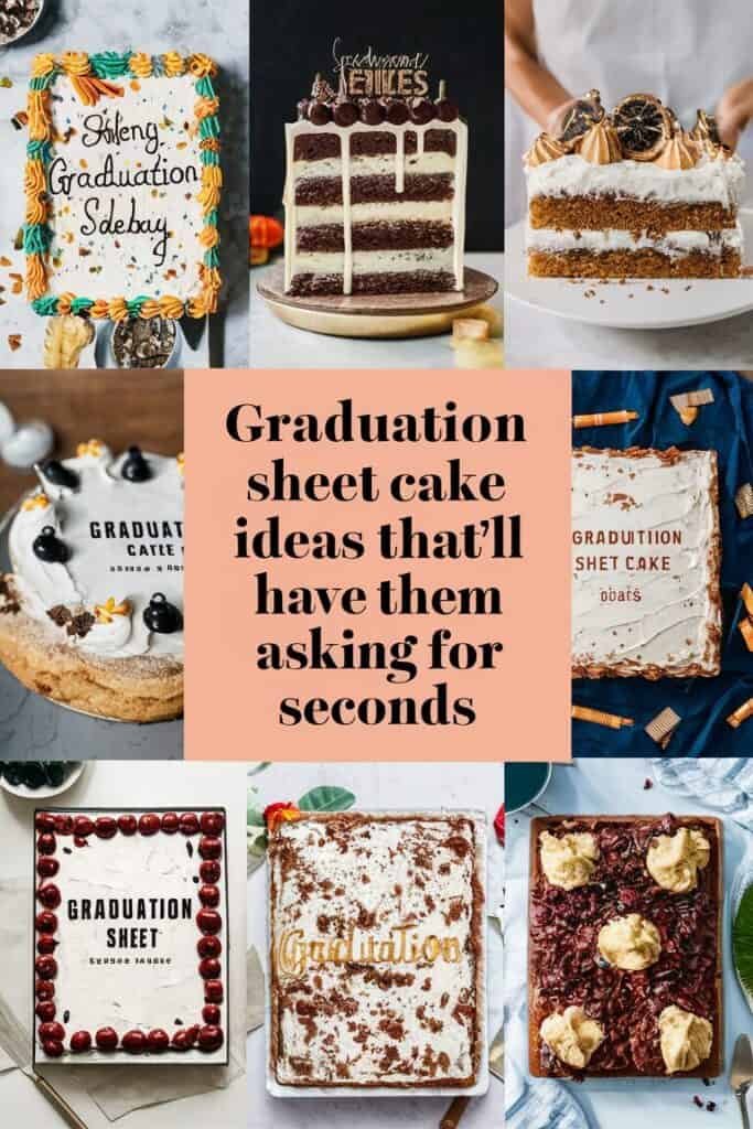 🎓 3 Graduation Sheet Cake Ideas That'll Have Them Asking for Seconds 🍰 ...
