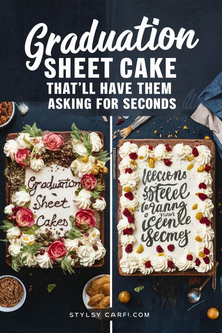 🎓 3 Graduation Sheet Cake Ideas That'll Have Them Asking for Seconds 🍰 ...