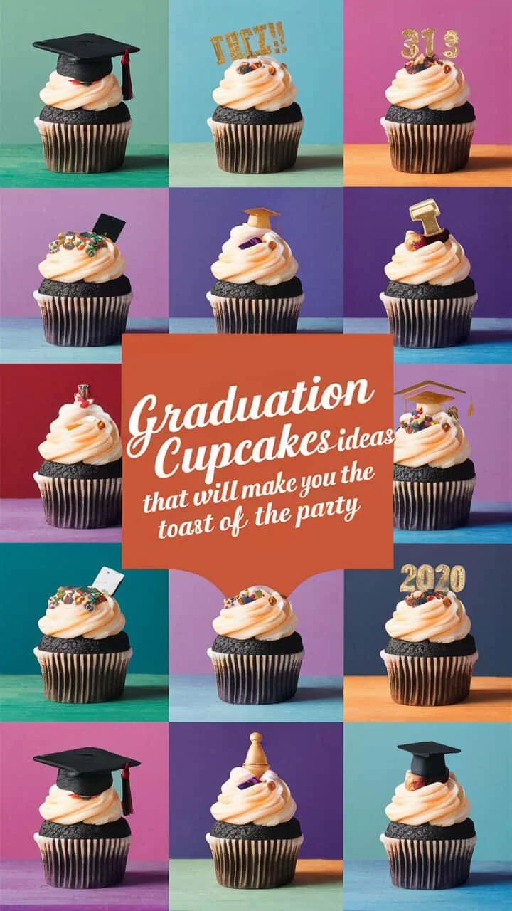 Graduation Cupcakes Ideas That Will Make You the Toast of the Party