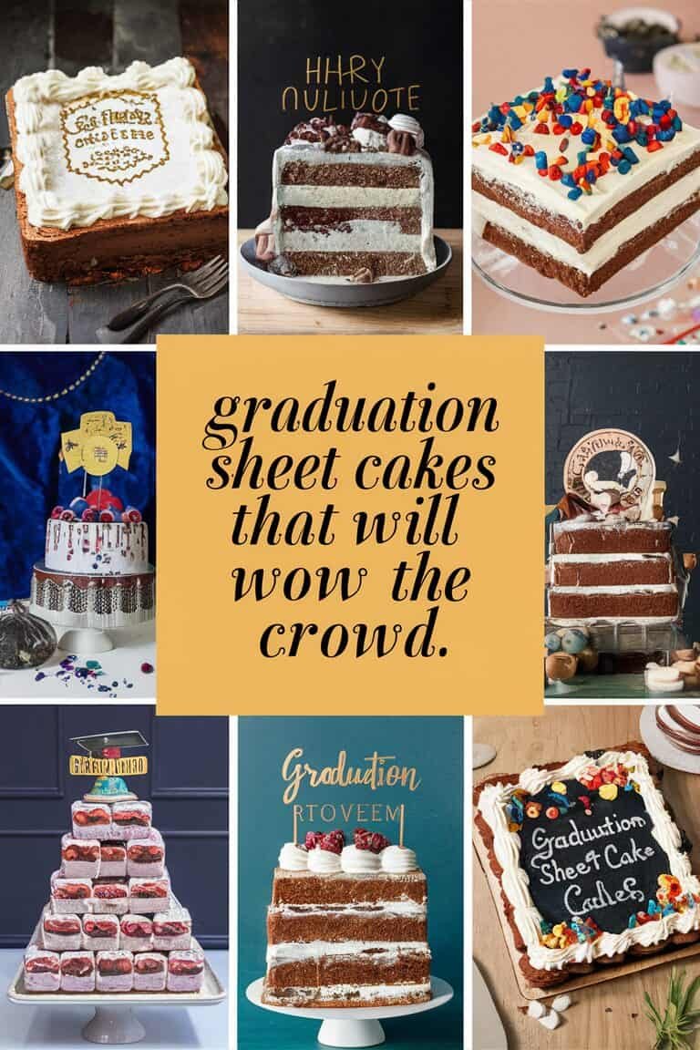 The Graduate's Guide to Sheet Cakes That Will WOW the Crowd (and Taste ...