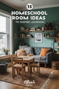 15 Homeschool Room Ideas to Inspire Learning