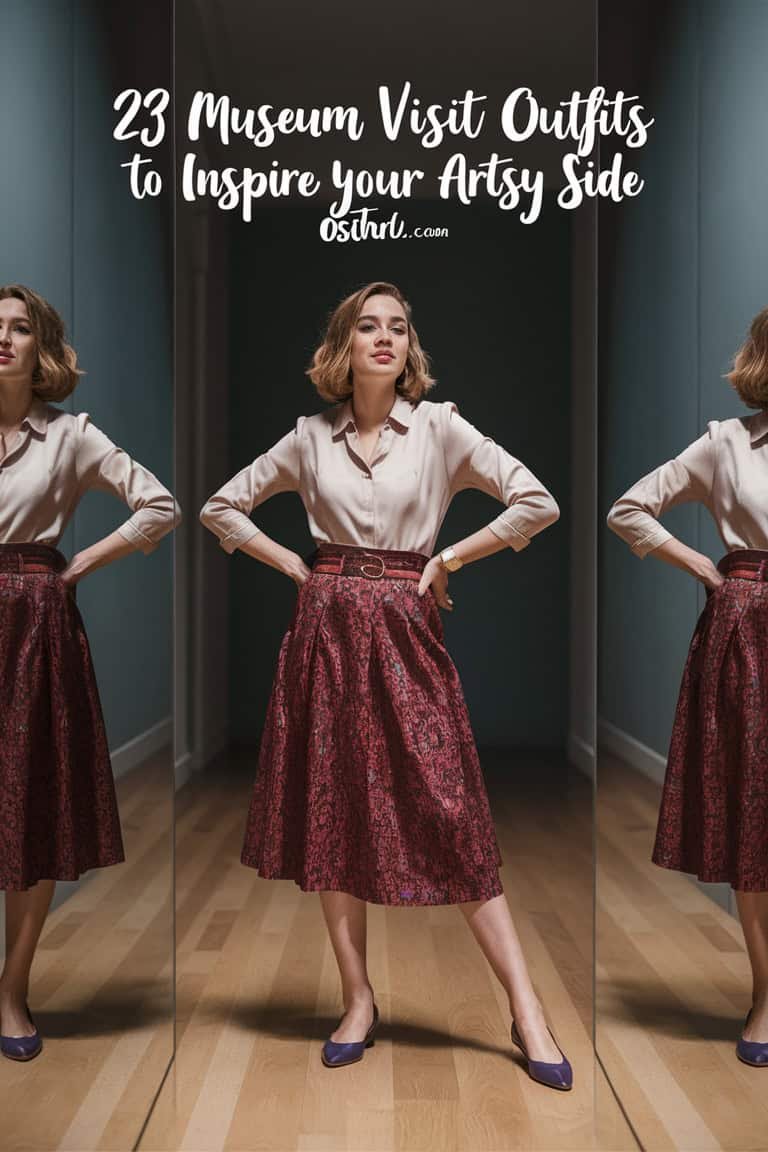 23 Museum Visit Outfits to Inspire Your Artsy Side