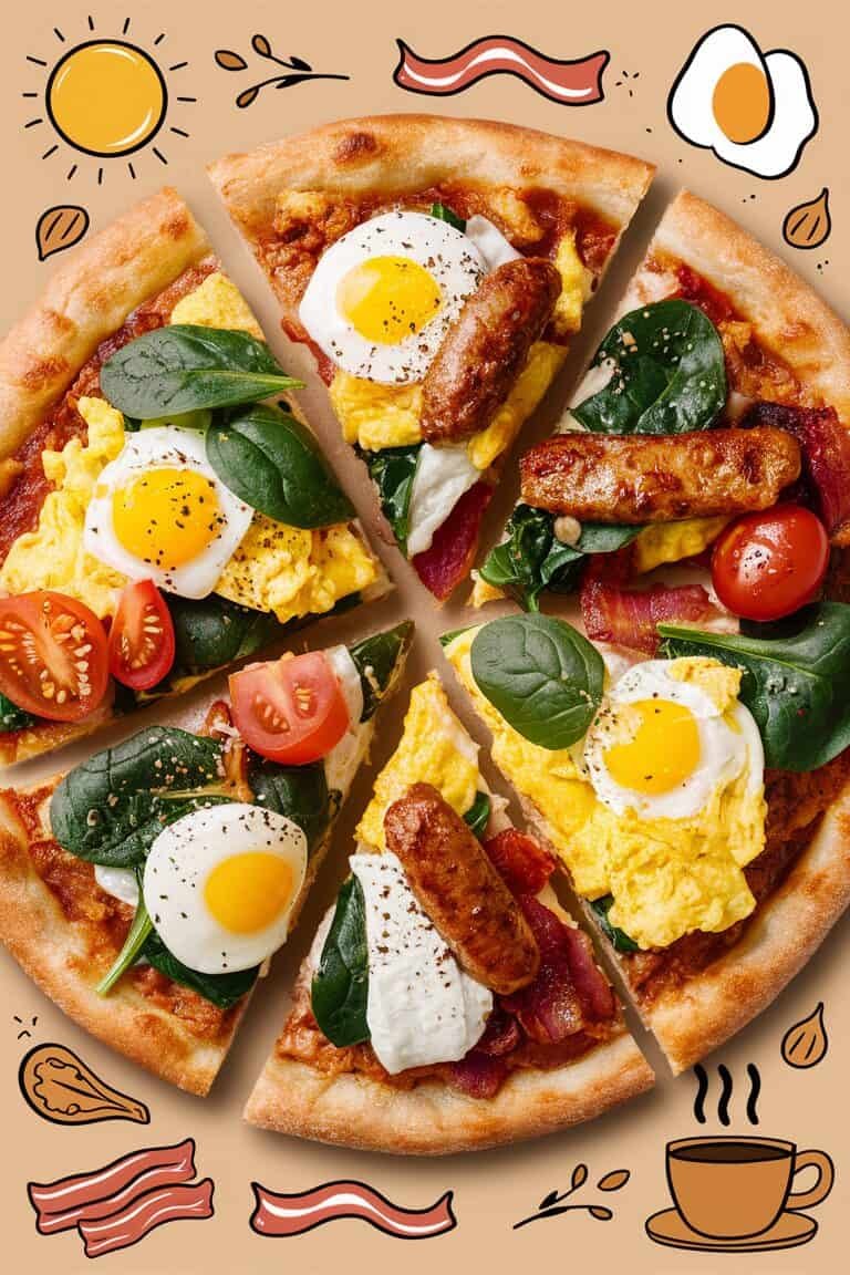 15 Fun & Savory Breakfast Pizza Ideas to Jumpstart Your Morning!