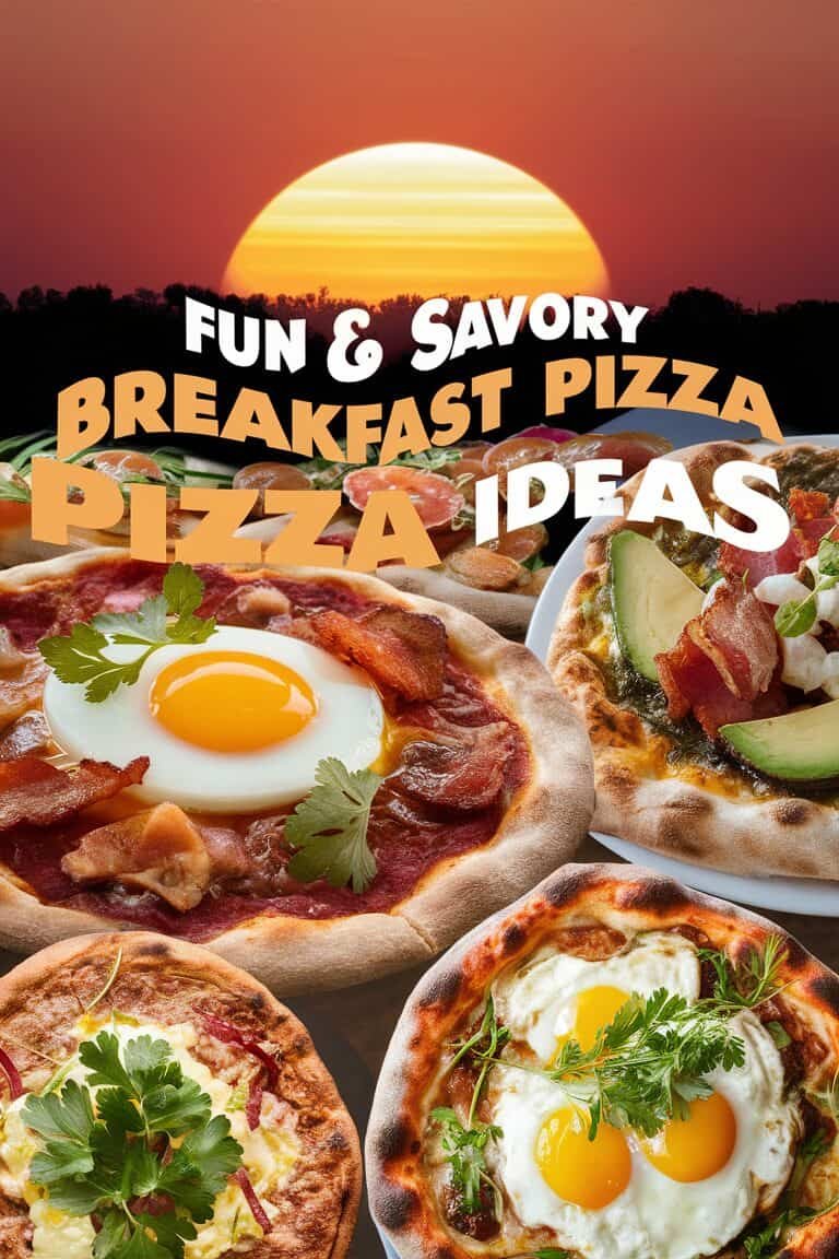 15 Fun & Savory Breakfast Pizza Ideas to Jumpstart Your Morning!