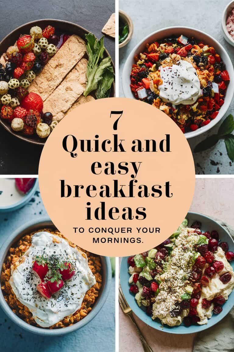21 Quick and Easy Breakfast Ideas to Conquer Your Mornings ⏰
