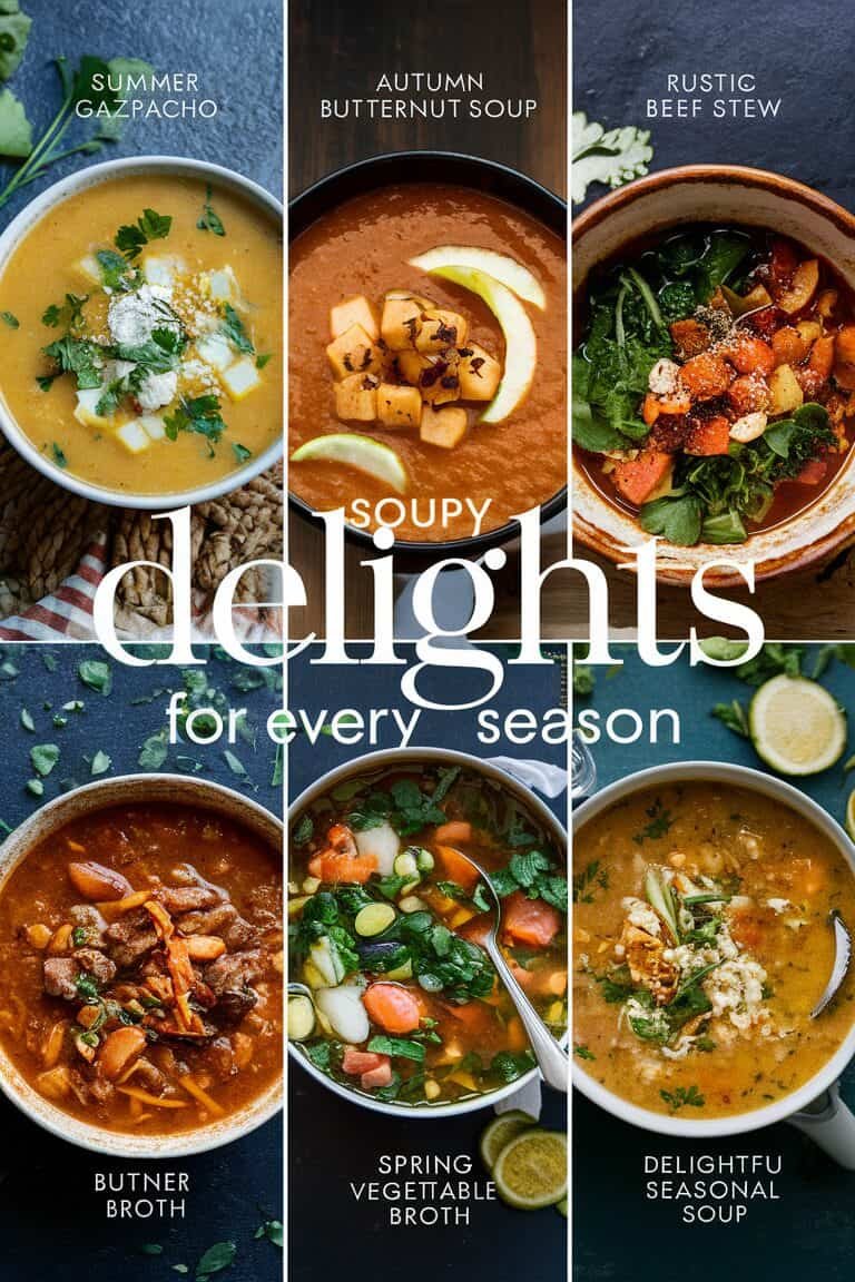 The Soup Spoon: 21 Soupy Delights for Every Season