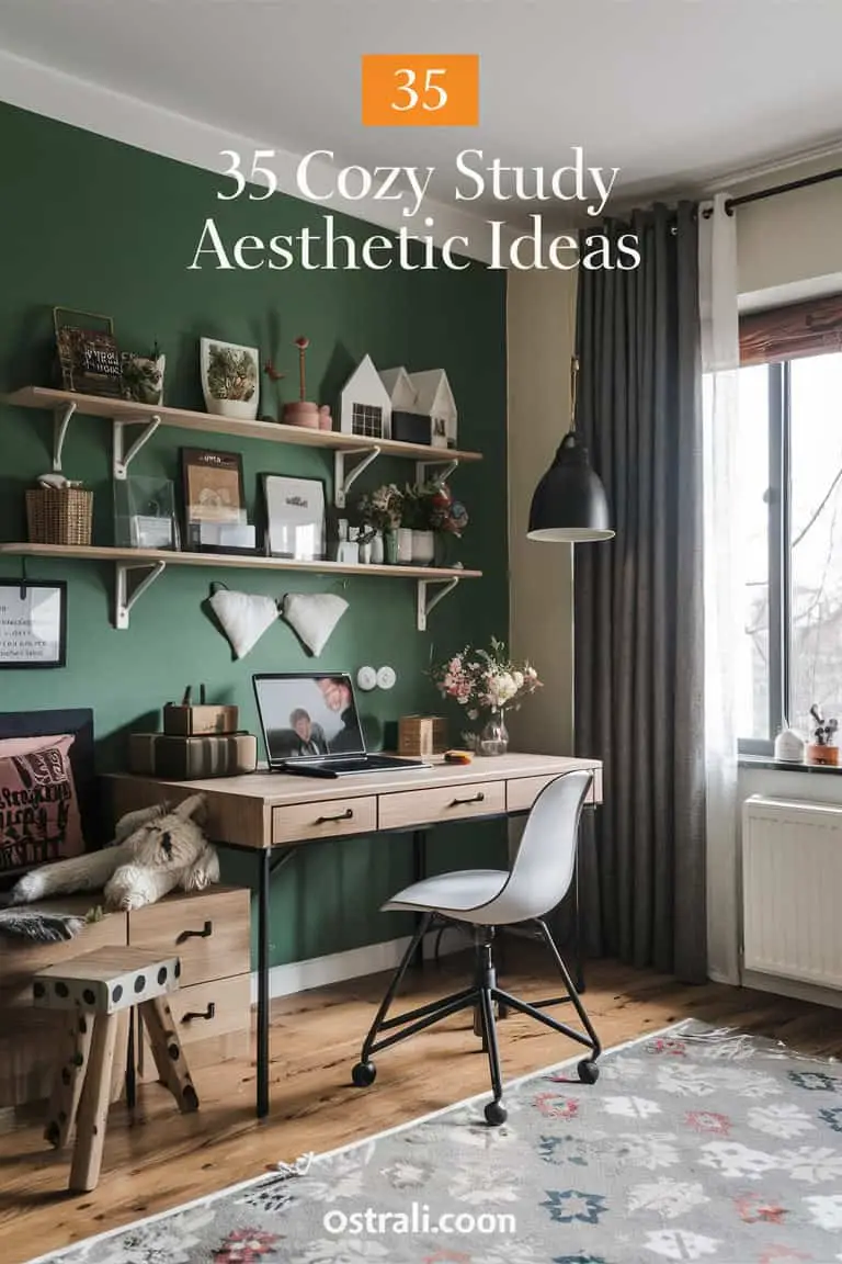 35 Cozy Study Aesthetic Ideas to Transform Your Space
