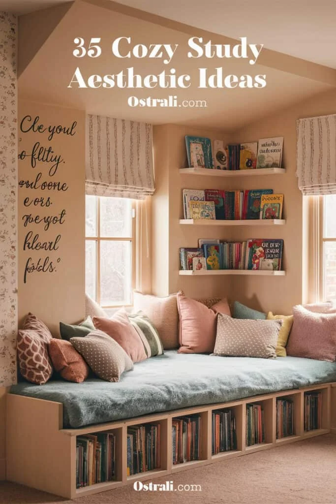 35 Cozy Study Aesthetic Ideas to Transform Your Space