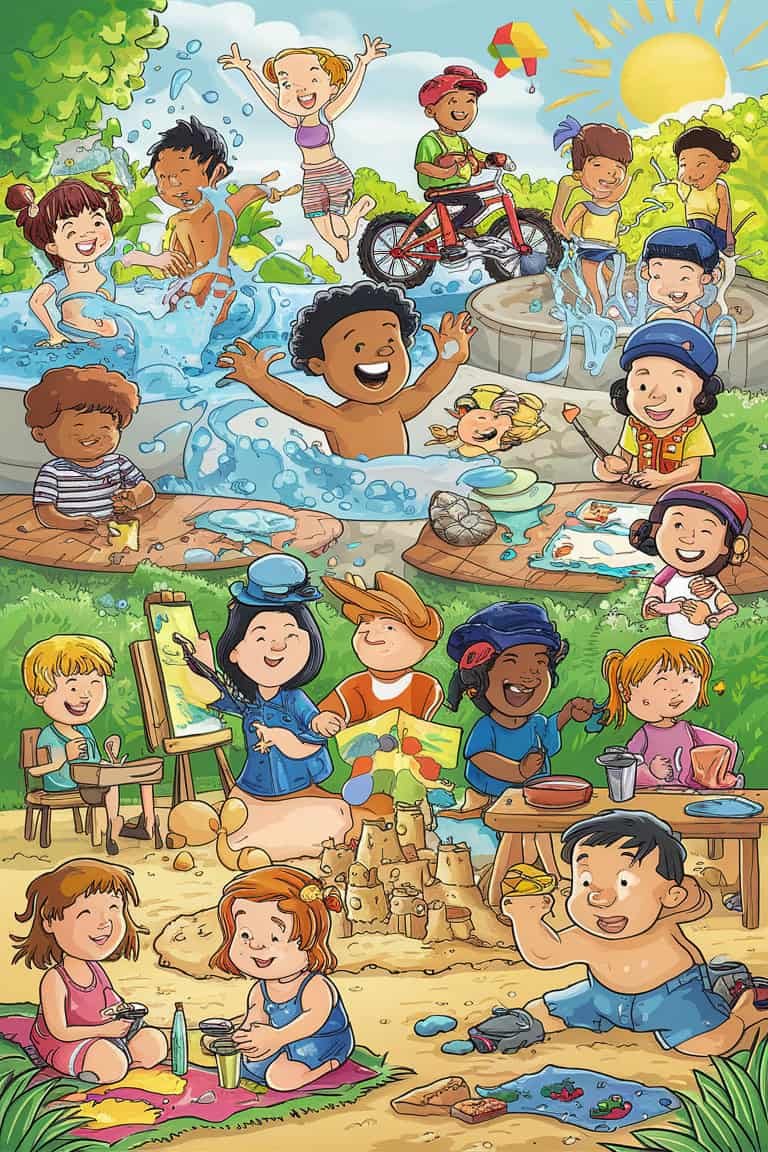 35 Adorable Summer Activities for Kids That'll Make Moms Smile