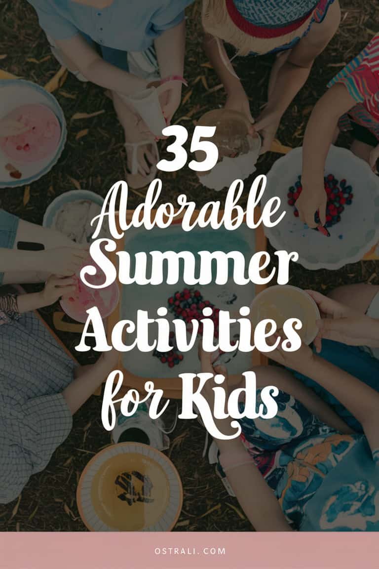 35 Adorable Summer Activities for Kids That'll Make Moms Smile
