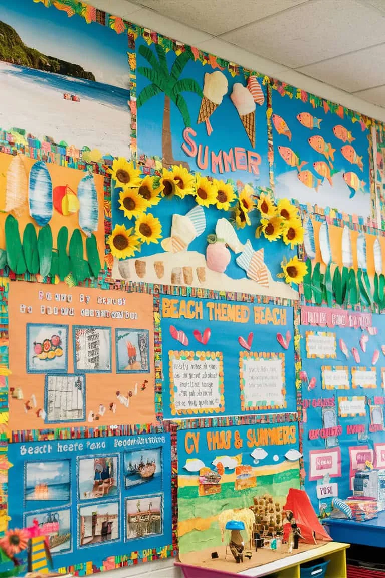15 Vibrant Summer Bulletin Boards to Inspire Your Classroom