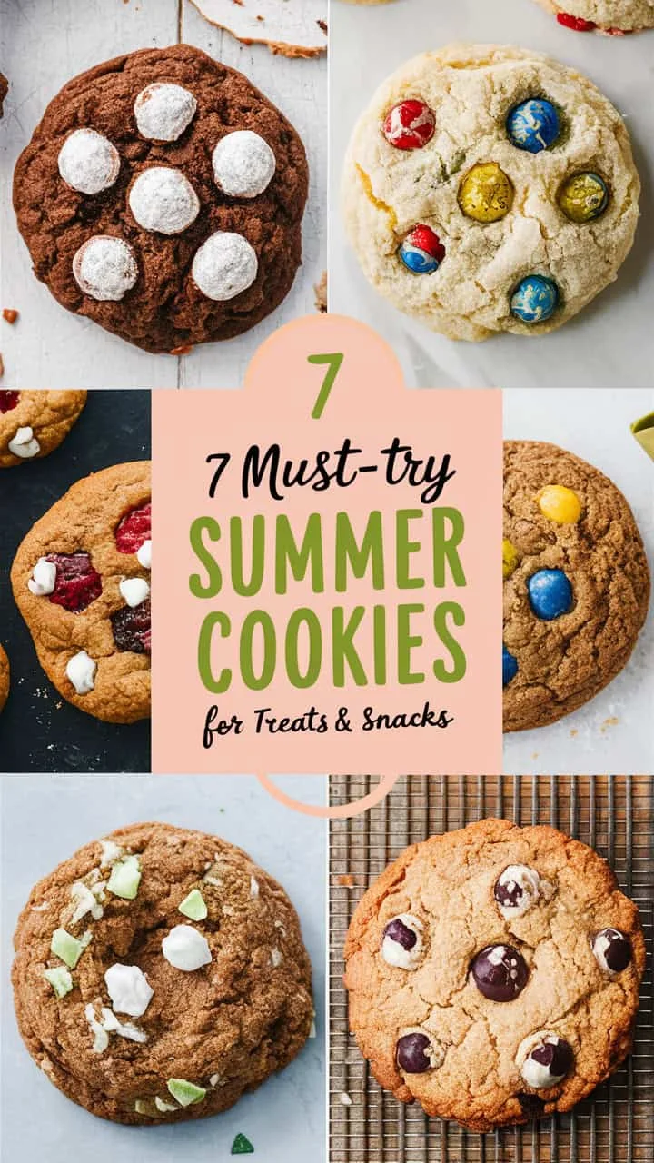 7 Must-Try Summer Cookies for Treats & Snacks
