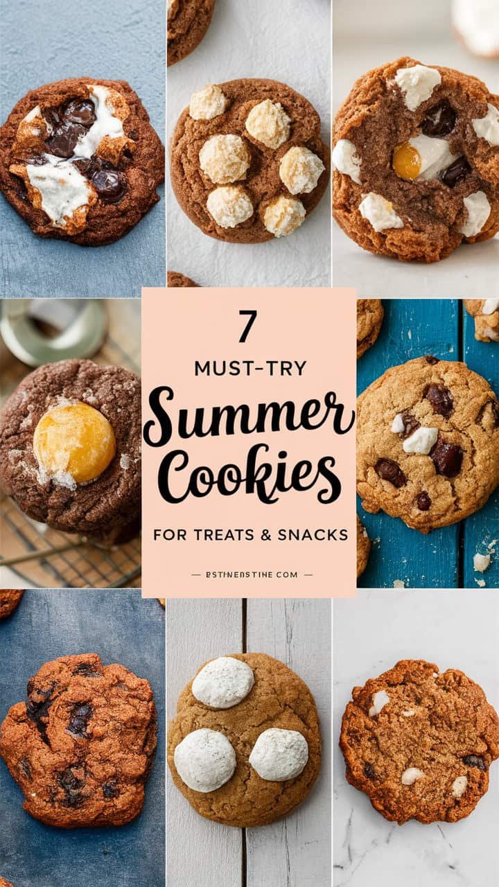 7 Must-Try Summer Cookies for Treats & Snacks