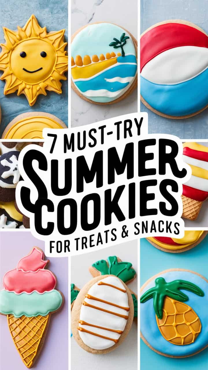 7 Must-Try Summer Cookies for Treats & Snacks