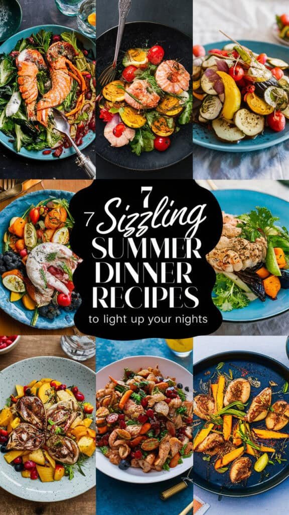 7 Sizzling Summer Dinner Recipes to Light Up Your Nights