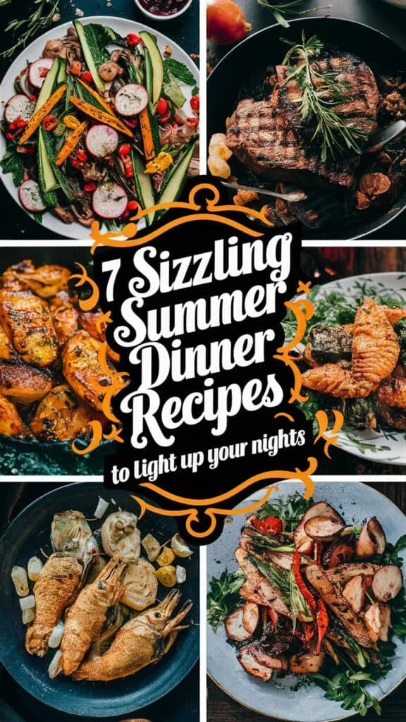 7 Sizzling Summer Dinner Recipes to Light Up Your Nights