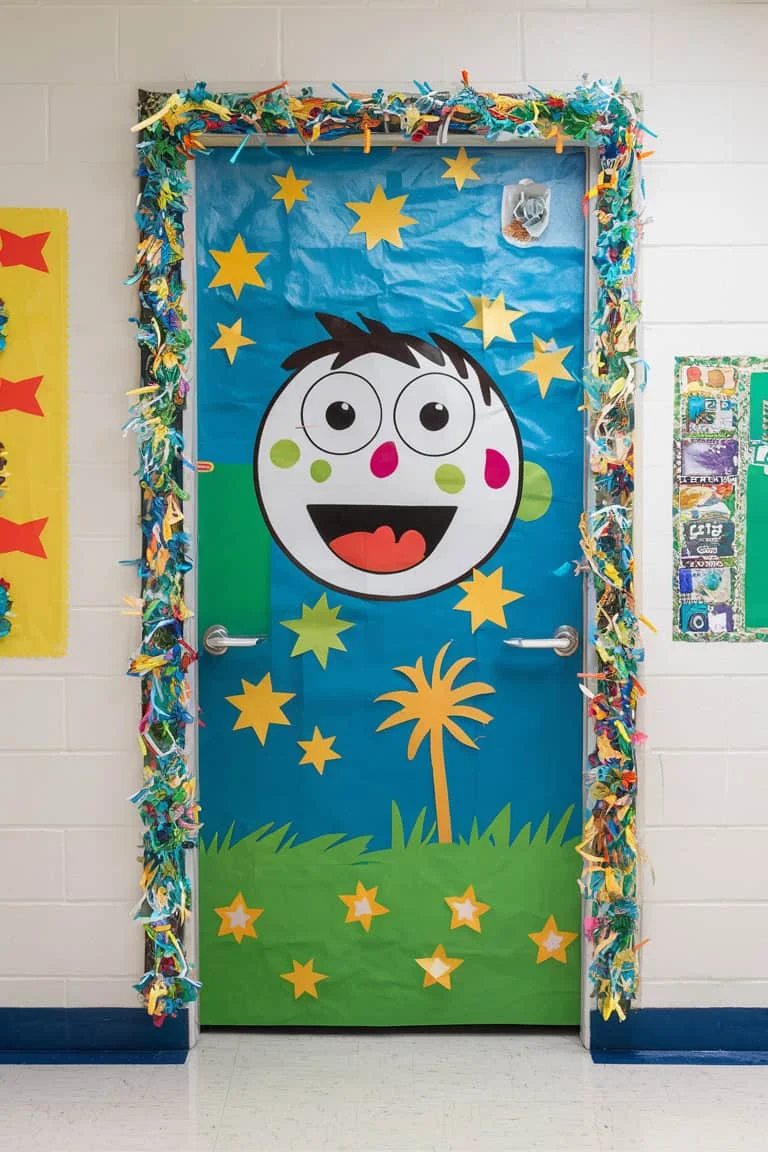 15 Charming Summer Door Decorations to Brighten Your Classroom