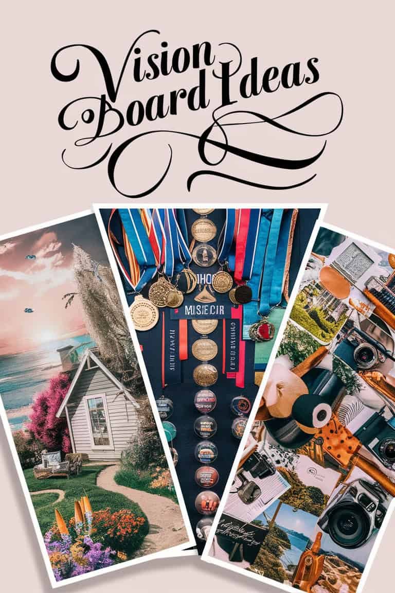 3 Vision Board Ideas to Manifest Your Dream Life