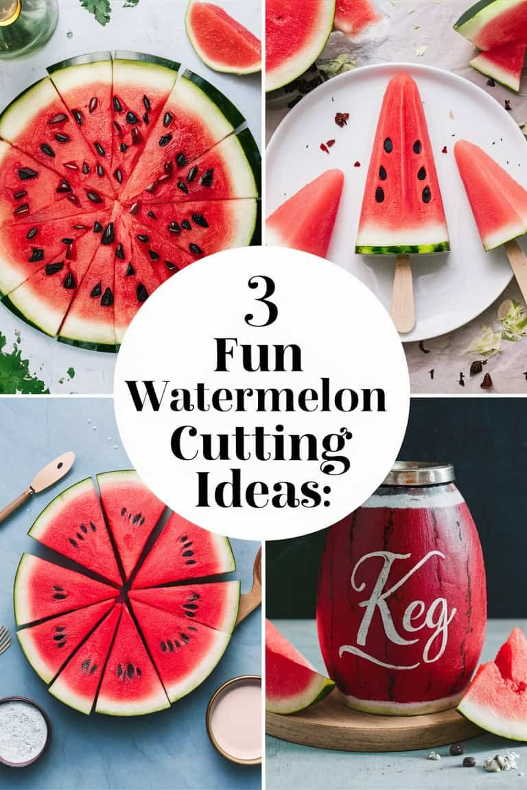 3 Watermelon Cutting Ideas to Wow Your Guests and Beat the Heat!