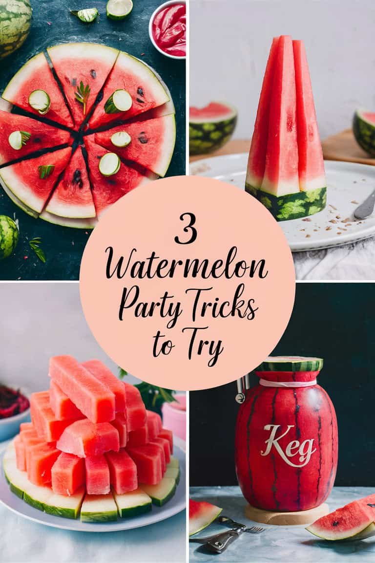 3 Watermelon Cutting Ideas to Wow Your Guests and Beat the Heat!