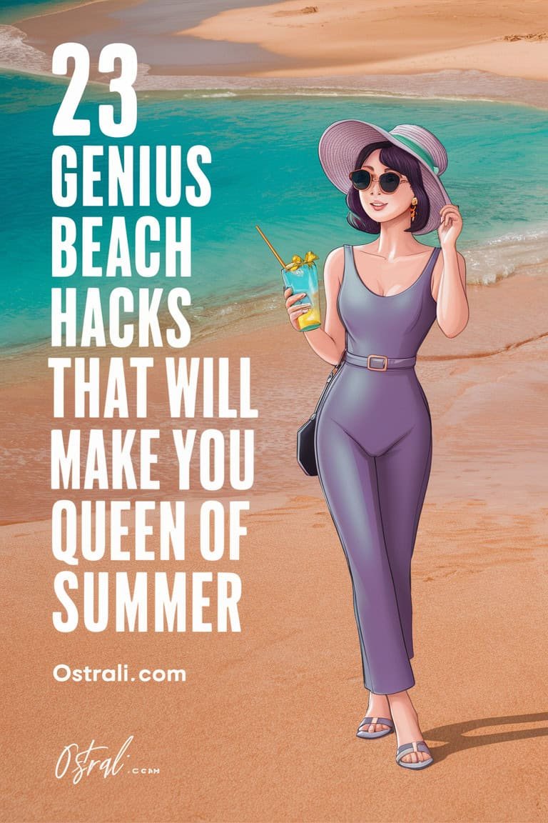 23 Genius Beach Hacks That Will Make You Queen of Summer